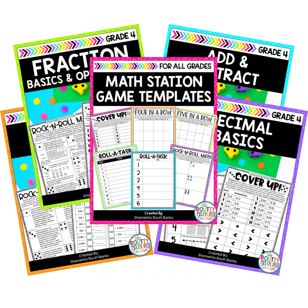 Math Station Games And Activities Conference Special The Routty Math math-station-games-and-activities-conference-special-the-routty-math